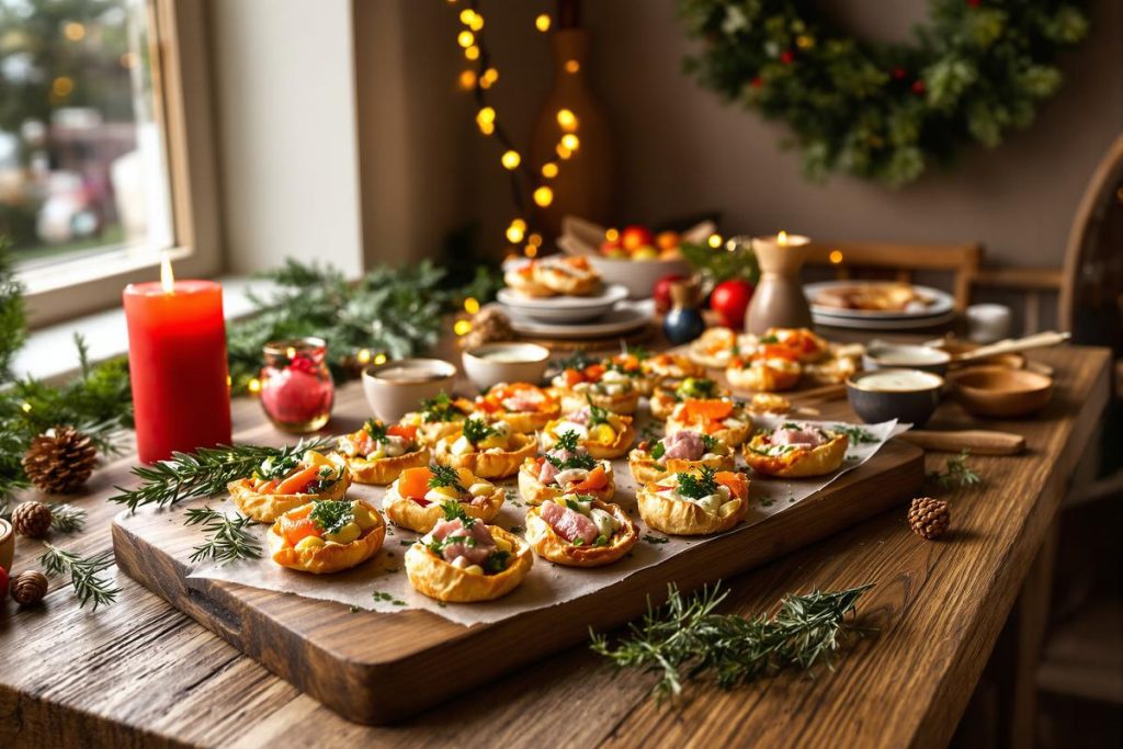 Feuilletés de fête pour Noël : une pâte, trois garnitures et zéro ...